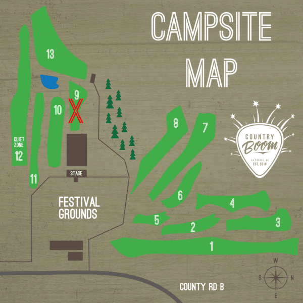 Camping - Country Boom | Country Music Festival, West Salem WI